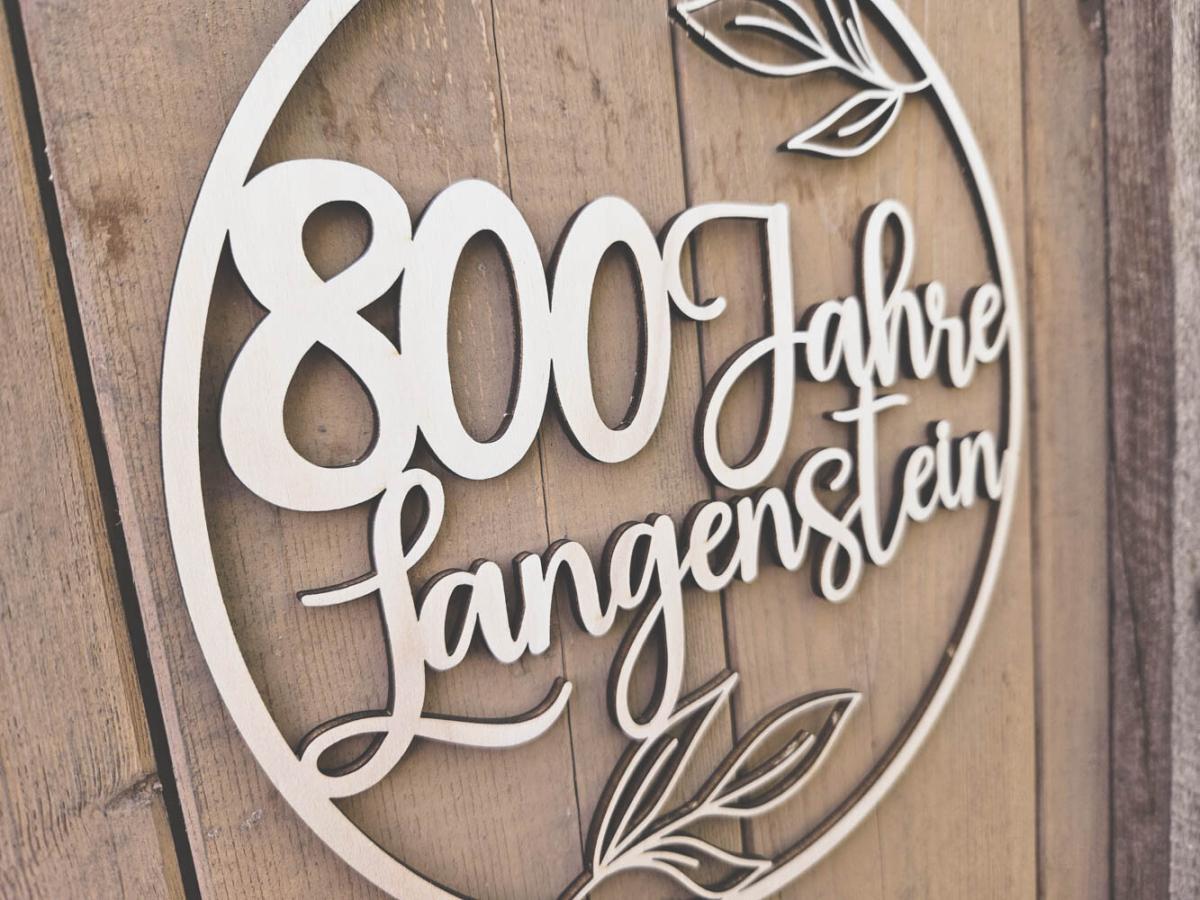 800 Jahre Langenstein – Laser Holzschnitt von Nadine Lauritis | Peter ...