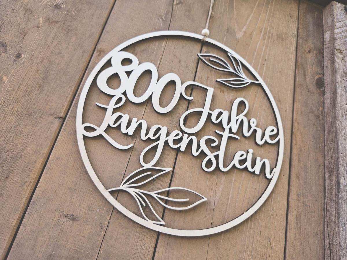 800 Jahre Langenstein – Laser Holzschnitt von Nadine Lauritis | Peter ...