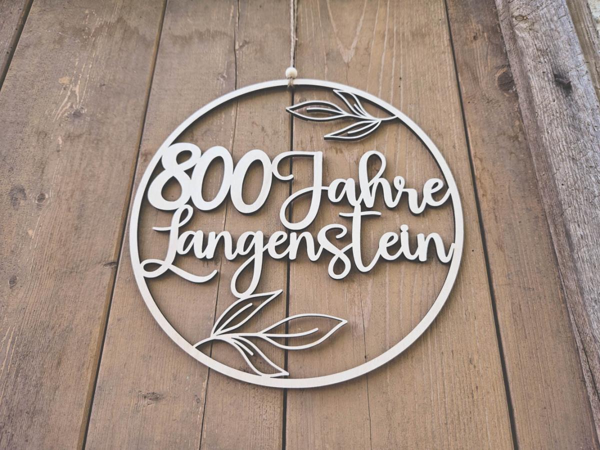 800 Jahre Langenstein – Laser Holzschnitt von Nadine Lauritis | Peter ...