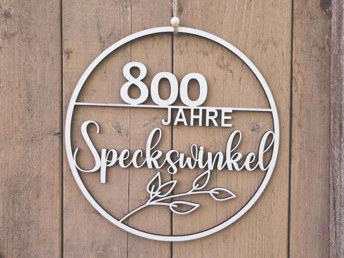 800 Jahre Speckswinkel – Laser Holzschnitt von Nadine Lauritis | Peter ...