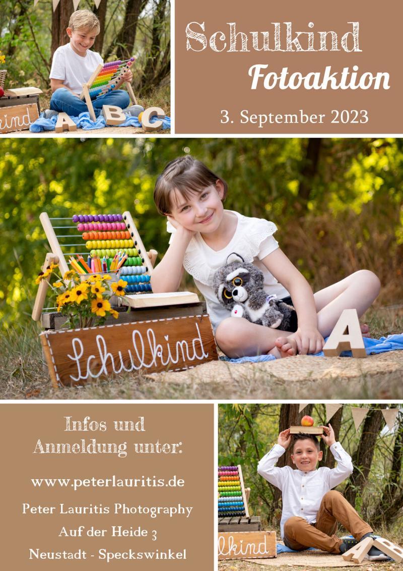 Einschulungs-Fotoaktion 2023 | Peter Lauritis Photography